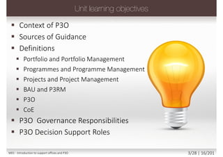 AXELOS - P3O® - Portfolio, Programme and Project Offices - Foundation | PDF