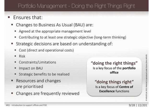 AXELOS - P3O® - Portfolio, Programme and Project Offices - Foundation | PDF | Computer Software ...