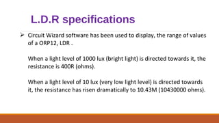 Street light controllercircuit.ppt 3 | PPT