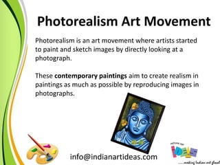 Studying Variety of Art Paintings | PPT