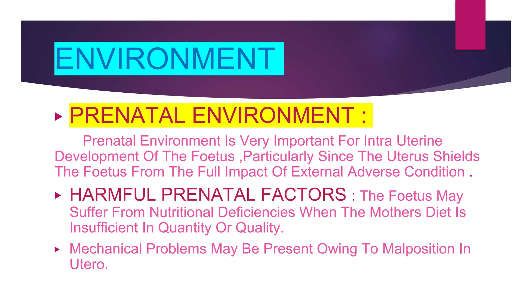 Factors affecting growth and development | PPTX