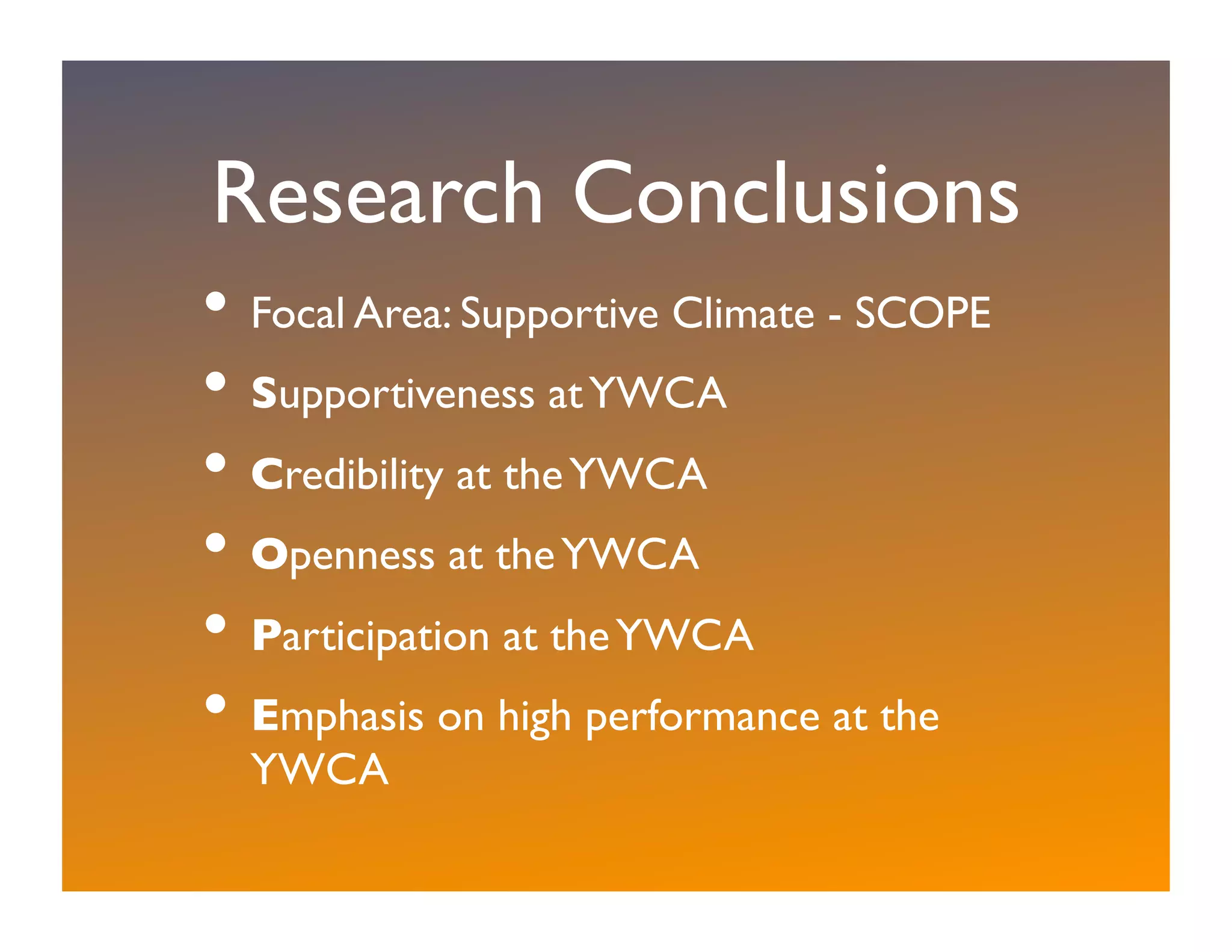 Ywca presentation pp | PDF