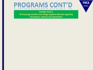 YWCA Programs Summary | PPTX