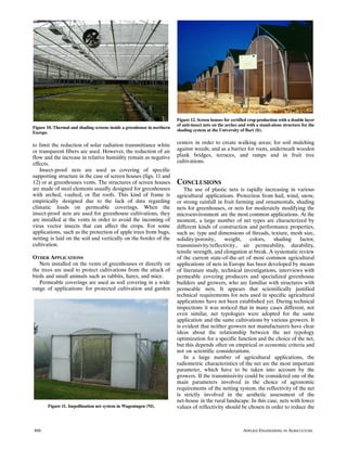 Plastic Nets in Agriculture - A General Review of Types & Applications ...