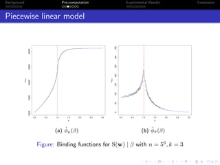 Precomputation for SMC-ABC with undirected graphical models | PPT