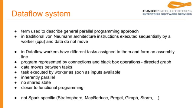 Apache spark - Spark's distributed programming model | PDF