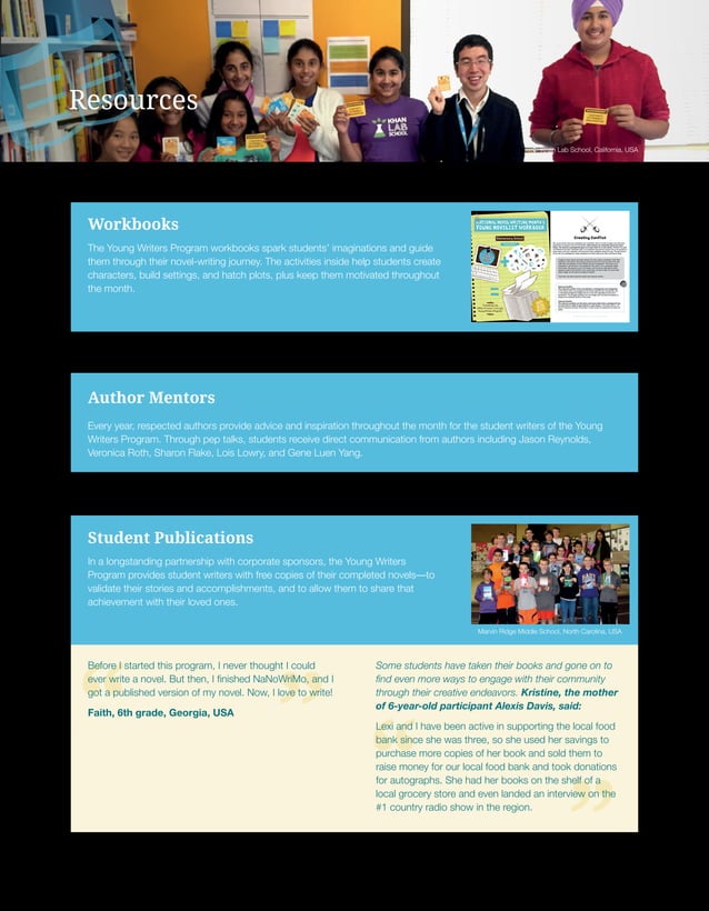 NaNoWriMo's Young Writers Program | PDF | Screenwriting | Content ...