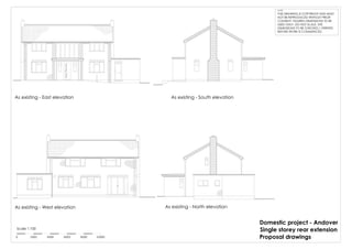 A2764 02 existing elevations | PDF