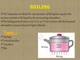 Boiling and condensation | PPTX