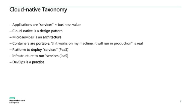 Cloud-native Application Lifecycle Management | PPT
