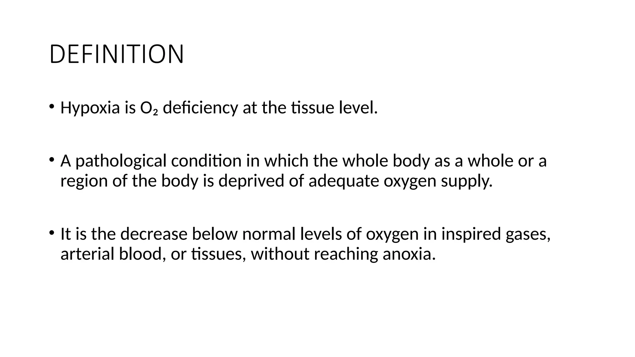 НYРОXIA Transport of gases in blood.pptx