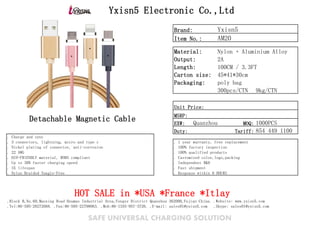 Yxisn5 USB Cable Catalogue | PDF