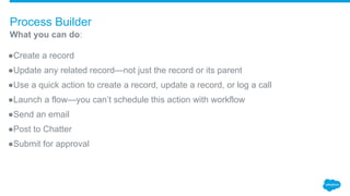 A Pocket Guide to Process Builder, Flows, and Triggers | PPT