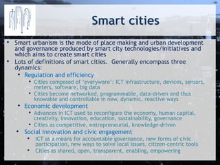 Planning in an era of smart urbanism | PPT