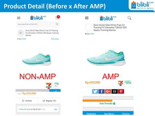 Bliblidotcom - AMP And PWA | PPT