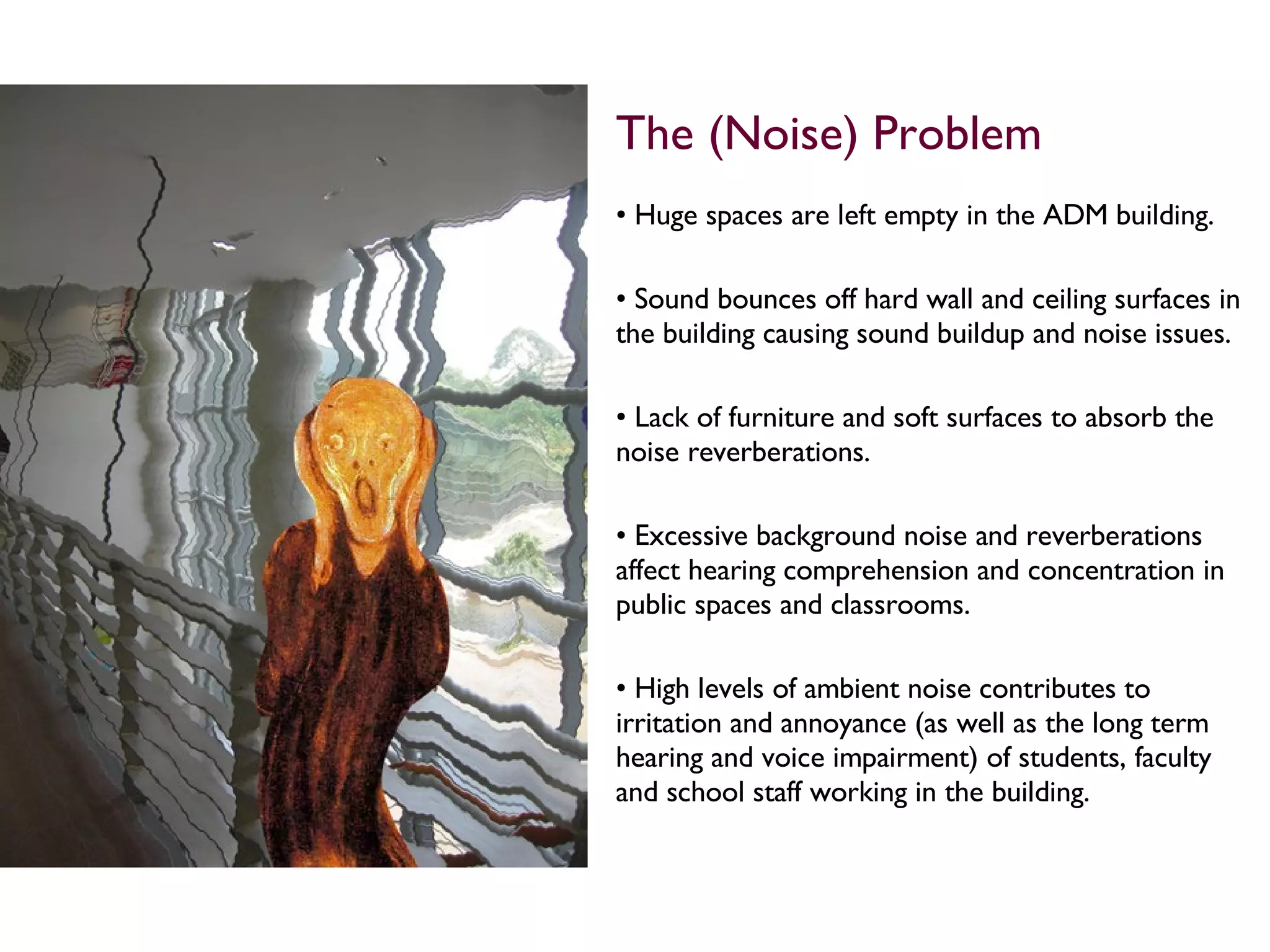 Acoustic Problems in ADM Building | PPT | Interior Decorating | Home ...