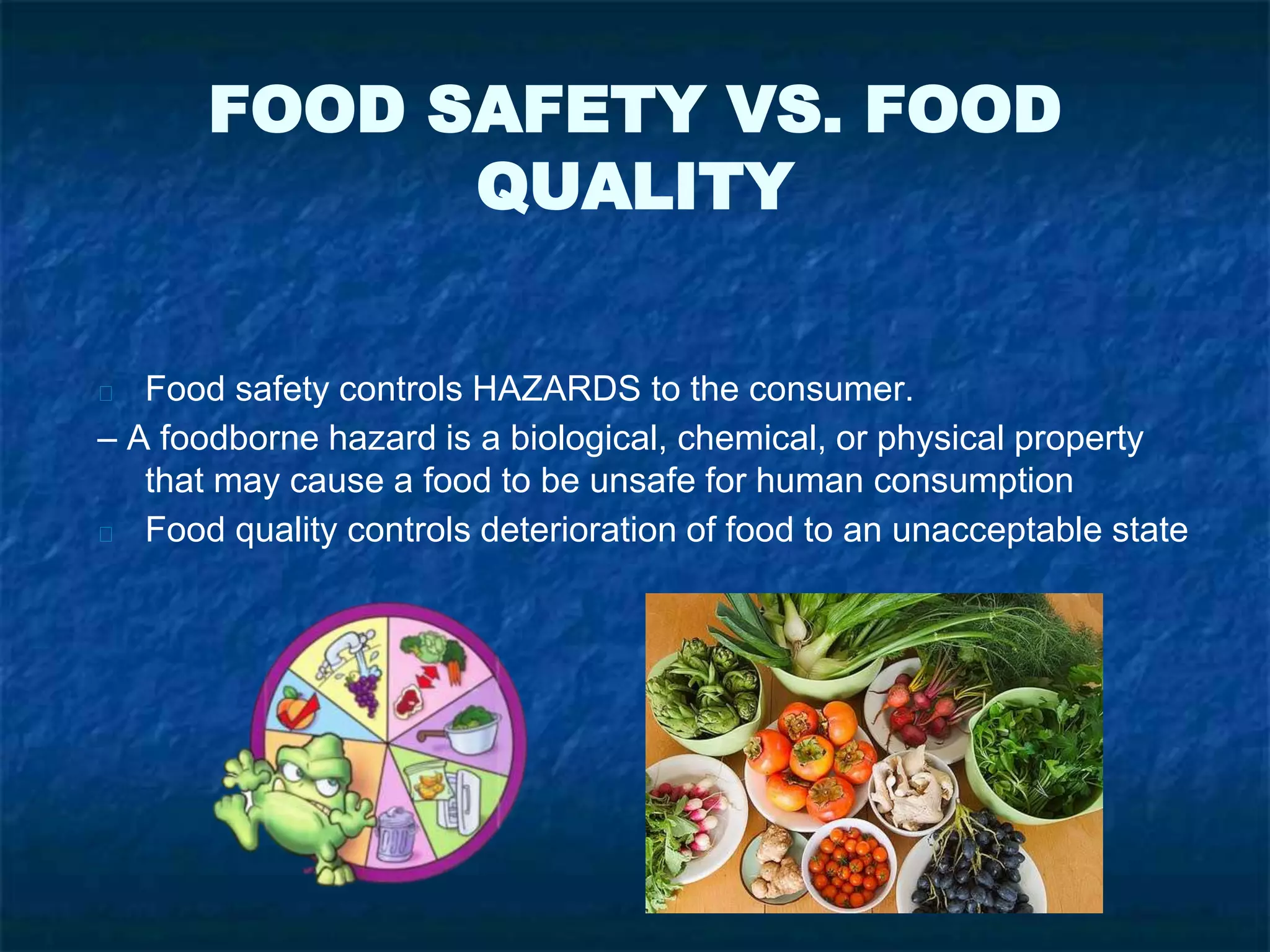 Role of Microbiology in Food Safety | PPT