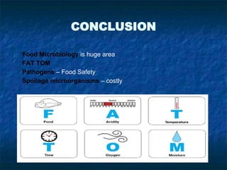 Role of Microbiology in Food Safety | PPTX