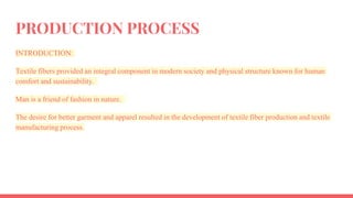 Textile wet processing_unit_i | PPTX