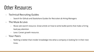 YYJ Tech Ladies - How to Build an Online Bio | PDF