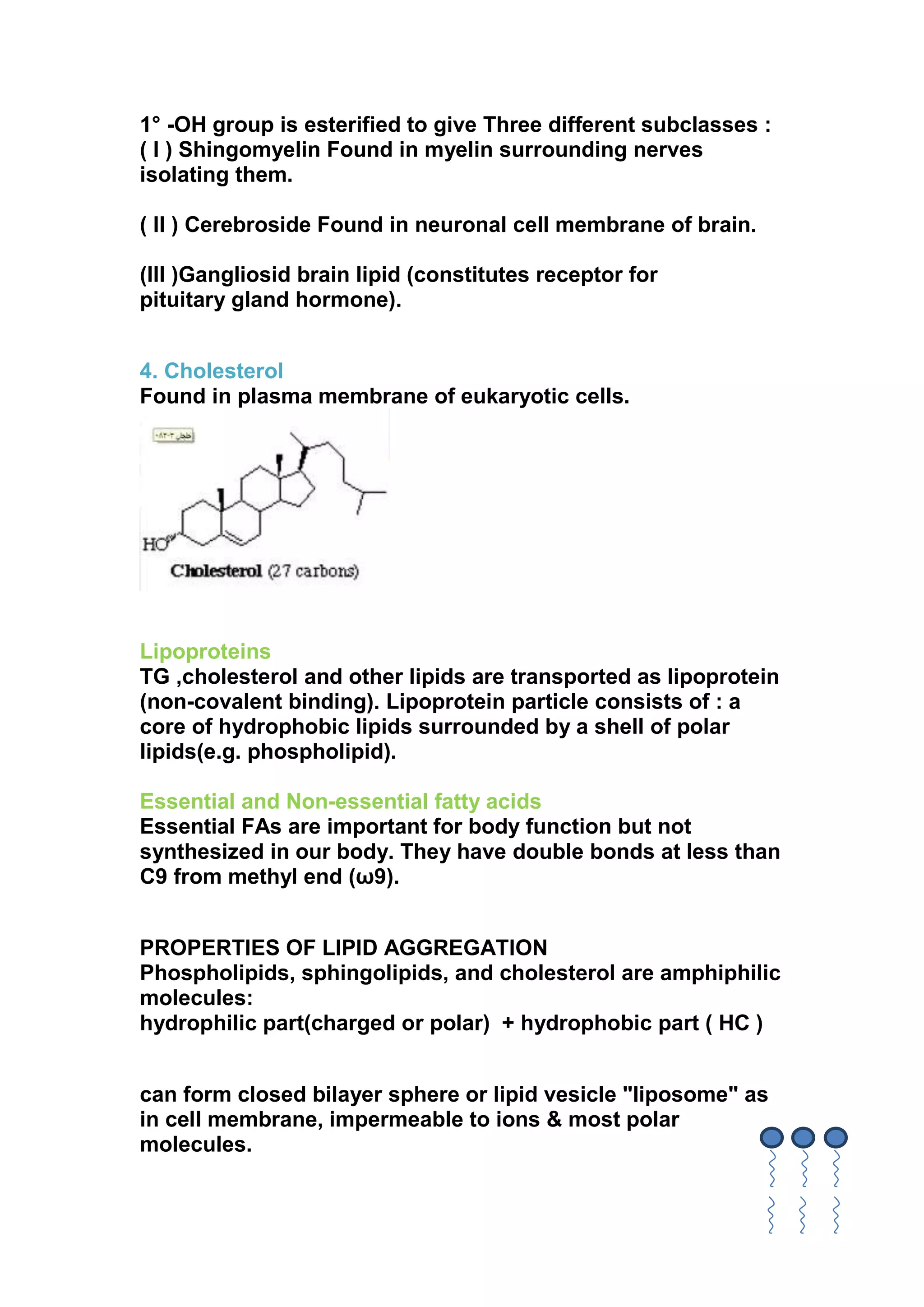 Lipids and membranes | PDF