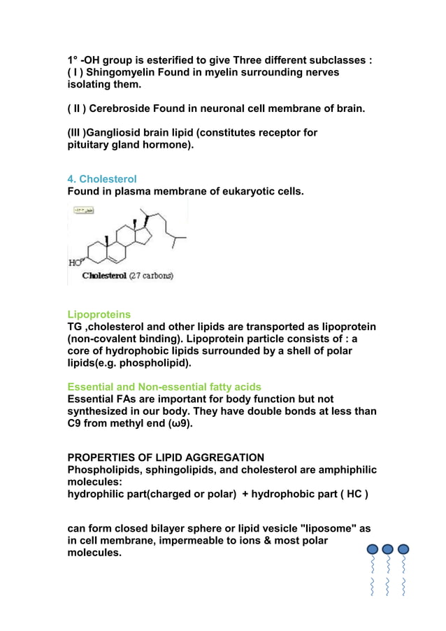 Lipids and membranes | PDF