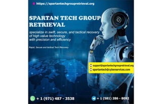 RECOVER YOUR LOST OR STOLEN BITCOIN ETH BTC USDT WITH THE ASSIST OF SPARTAN TECH GROUP RETRIEVAL ...