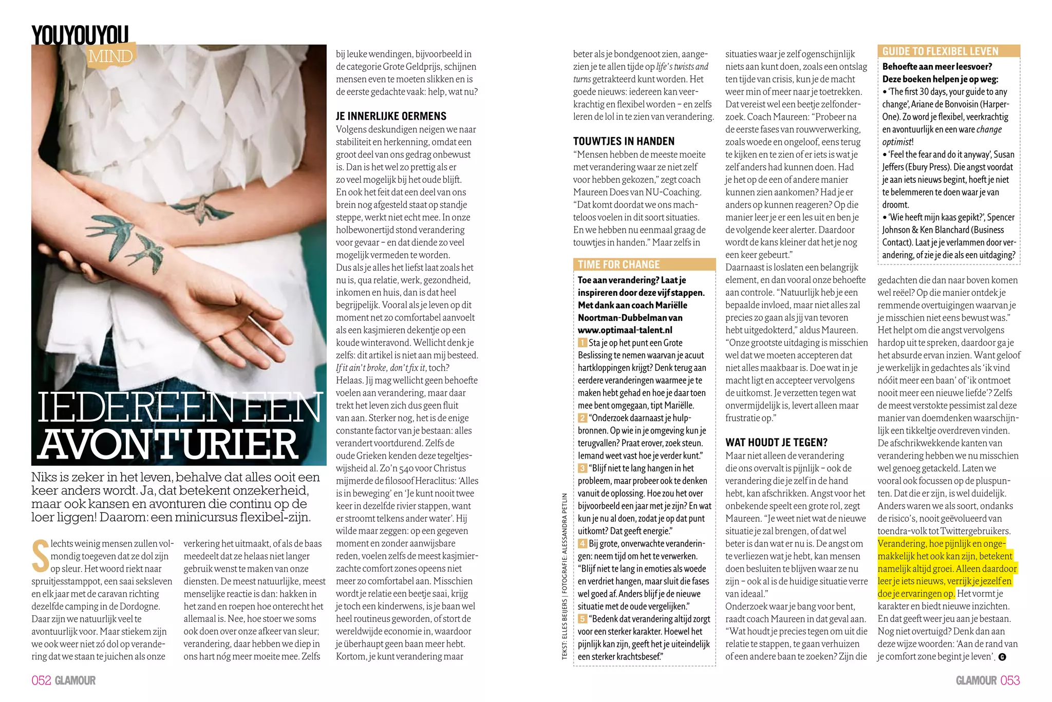 Het nut van verandering Glamour2/2011 | PDF