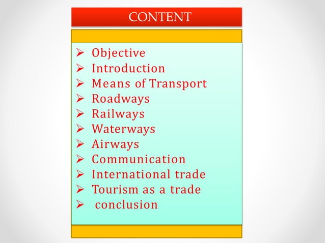 Geography - Class 10 - Lifelines of National Economy- Inter ...