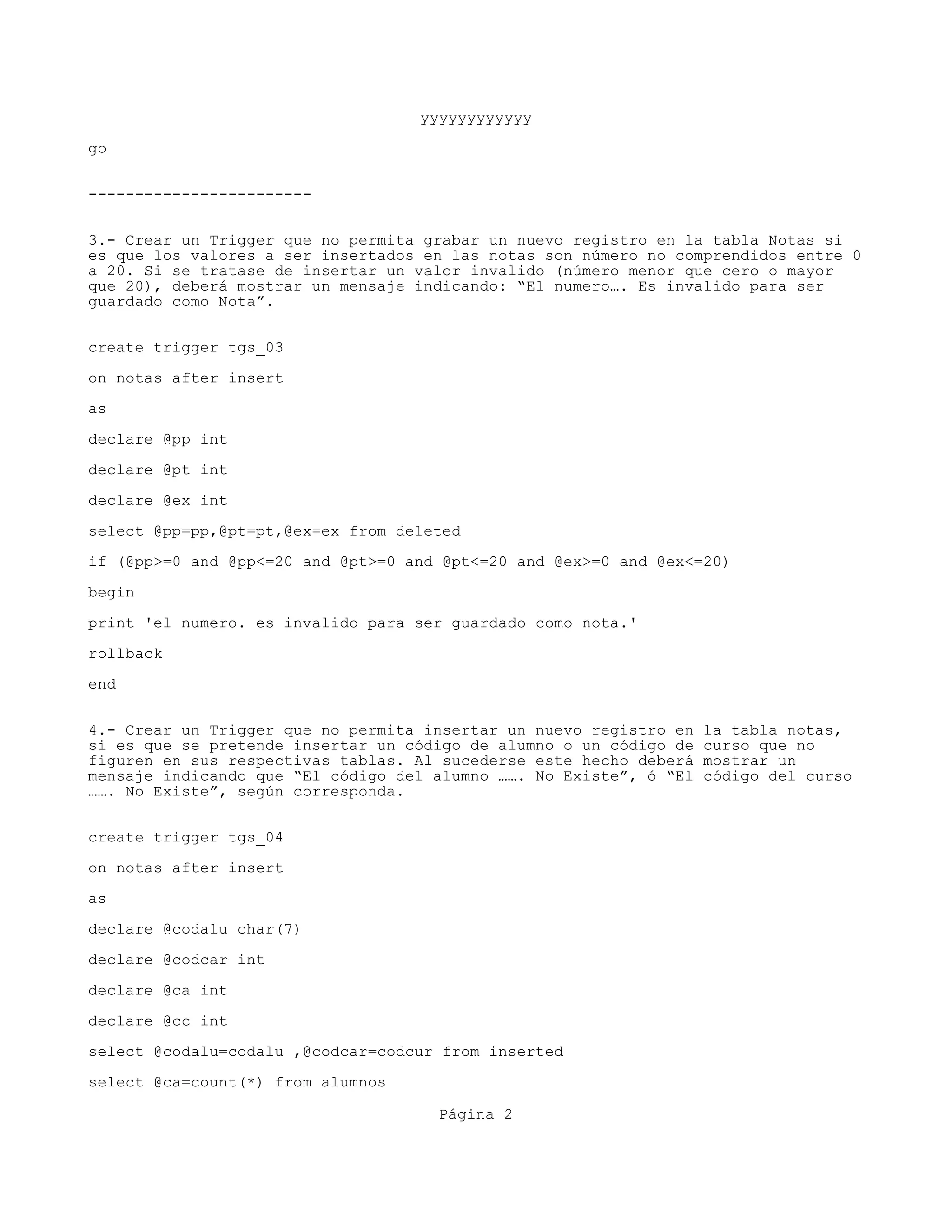 Yyyyyyyyyyyy bloc de notas | PDF | Databases | Computer Software and ...