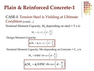 Lec 8-9-flexural analysis and design of beamns | PPT