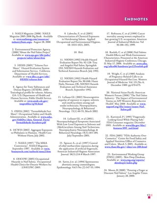 Glossed Over - Health Hazards Associated with Toxic Exposure in Nail ...