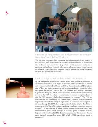 Glossed Over - Health Hazards Associated with Toxic Exposure in Nail ...