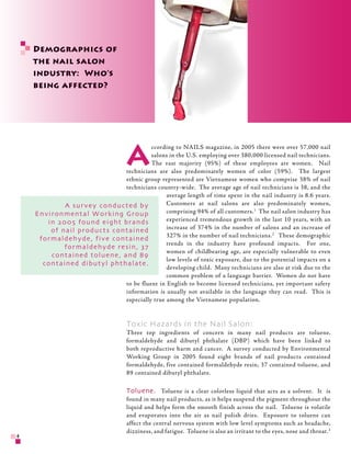 Glossed Over - Health Hazards Associated with Toxic Exposure in Nail ...