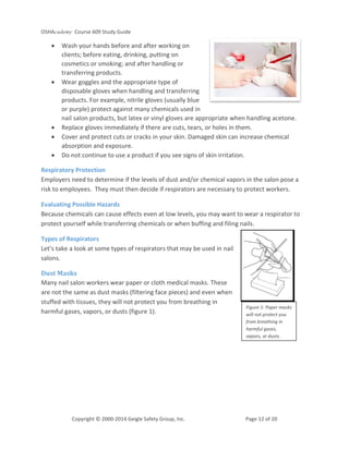 Health Hazards in Nail Salons | PDF
