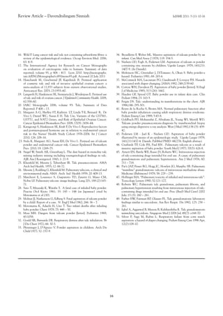 Industry & Cosmetic Uses of Talc with their Implication on Health | PDF