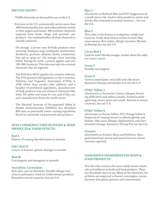 Name Your Poison - A Guide to the Most Common Toxins | PDF