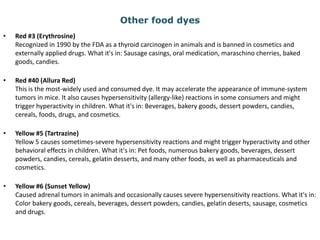 Toxicity of Dyestuffs | PPT