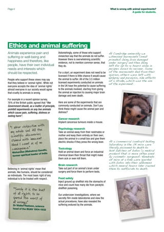 What is Wrong with Animal Experiments | PDF | Veterinary Medicine | Pets