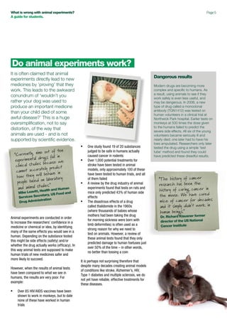 What is Wrong with Animal Experiments | PDF