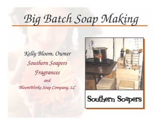 Big Batch Soap Making - A Guide for Making your own Soap | PDF | Candle ...
