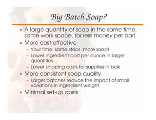 Big Batch Soap Making - A Guide for Making your own Soap | PDF | Candle ...