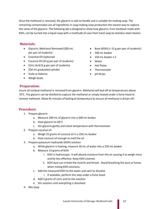 Making Liquid Soap - Teacher Manual - A Guide for Making your own Soap ...