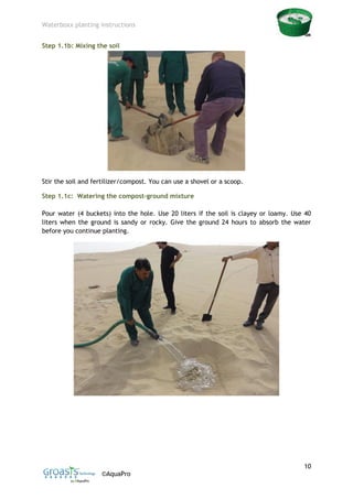 Groasis Waterboxx Handbook on Planting Instructions for Trees & Crops ...