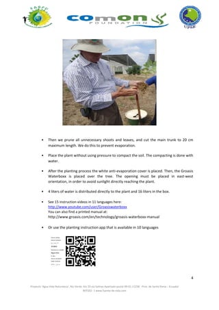 Groasis Waterboxx Handbook for Planting Methods & Sample of Crop Test ...