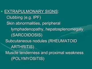 Interstitial lung diseases | PDF