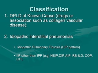 Interstitial lung diseases | PDF