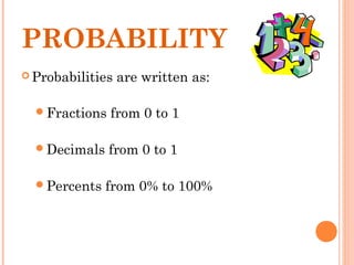 PROBABILITY by alston | PPT