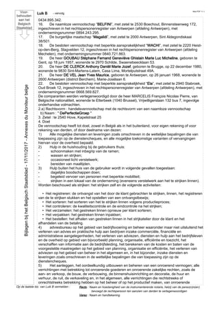 Anthony De Clerck richt nieuwe firma op | PDF