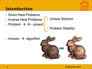 Inverse Heat Transfer Problems (IHTP) | PPT